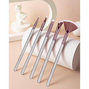 Makeup Brushes Makeup Brush Set, BESTOPE PRO Makeup Brushes Kit, 16Pcs Professional Makeup Brush Set for Eye and Face, Foundation Powder Concealers Blush Eyeshadow Brush Make UP Brushes Kit Champagne