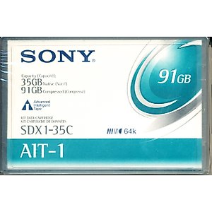 Sony SDX135C 35/91 GB AIT-1 8MM 230M Tape Cartridge
