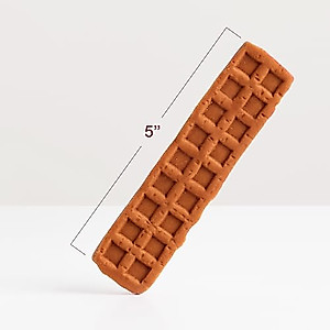 SmartBones Bake Shop Waffle Sticks Made with Real Chicken and Vegetables,Treat Your Dog to Rawhide-Free Chews, 4 Count