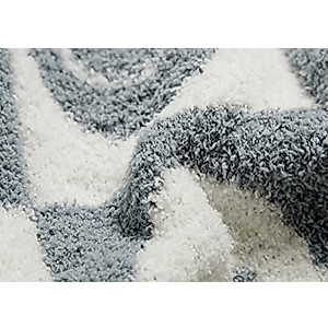 YIRUIO Smiley Face Checkerboard Throw Blankets Checkered Reversible Microfiber Super Soft Warm Cozy Fluffy Shaggy Blanket for Home Office Couch Bed Sofa Decor (Slate Gray, 63" L x 51" W)