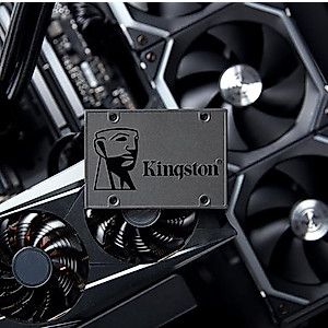 Kingston 120GB A400 SATA 3 2.5" Internal SSD SA400S37/120G - HDD Replacement for Increase Performance , Black