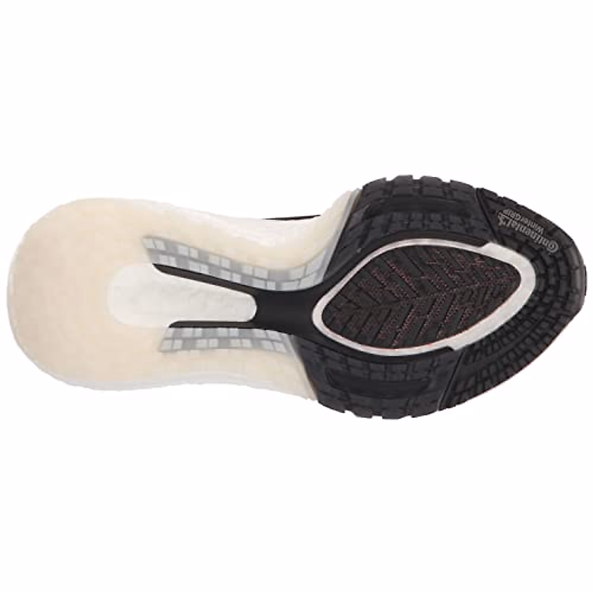 adidas Women's Ultraboost 22 Cool.RDY Running Shoe, Black/White/Grey, 8.5