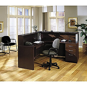 Bush Business Furniture Series C: 3 Drawer Pedestal, Mocha Cherry