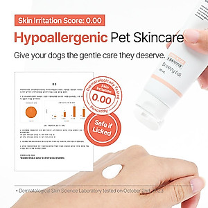 Breezytail PetO'Cera Expert Derma Care - Cream for Dogs | Ceramide Infused Skin Treatment | Moisturizes & Heals Rash, Hop Spots, Cracked Paws, Dry Irritated Skin | Hypoallergenic Daily Lotion 1.70o