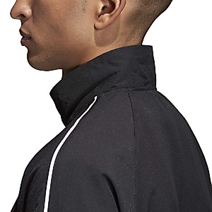 adidas Men's Core 18 Presentation Jacket, Black/White, Small