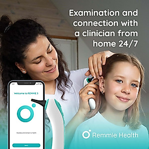 Wireless Otoscope Ear Camera - Remmie 3 The Next Generation FDA-Registered Intelligent Otoscope with Light Camera
