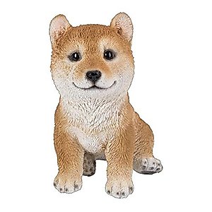 Pacific Giftware Realistic Japanese Doggy Shiba Inu Collectible Figurine Statue