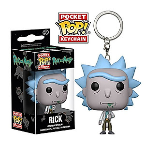 Funko Pop Keychain: Rick and Morty - Rick Toy Figure