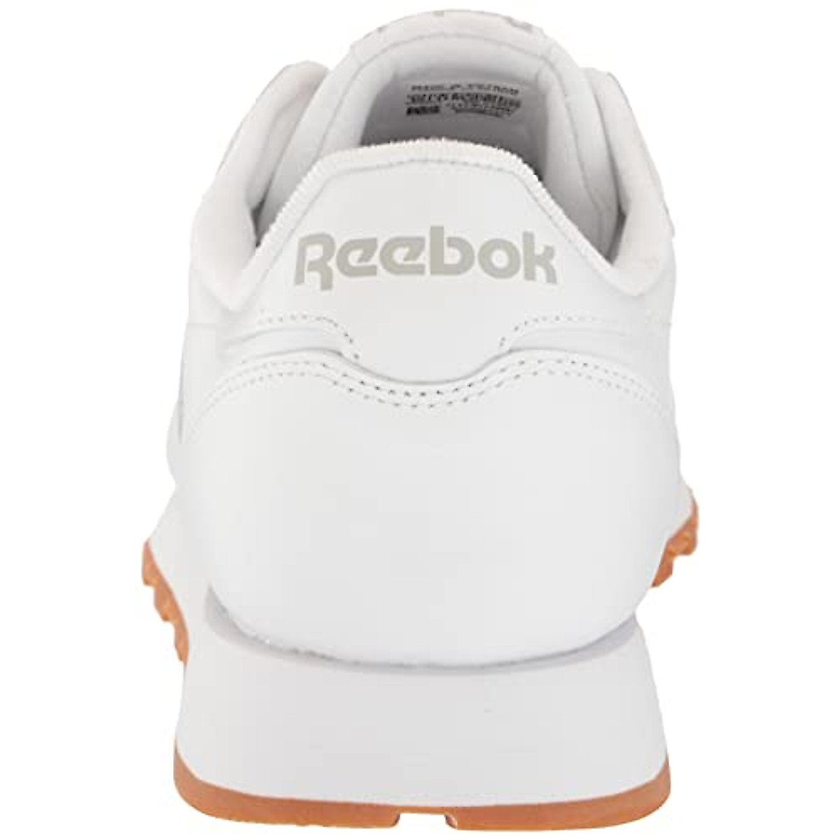 Reebok unisex adult Classic Leather Sneaker, Ftwr White/Pure Grey 3/ Rubber Gum-03, 11.5 Women 10 Men US