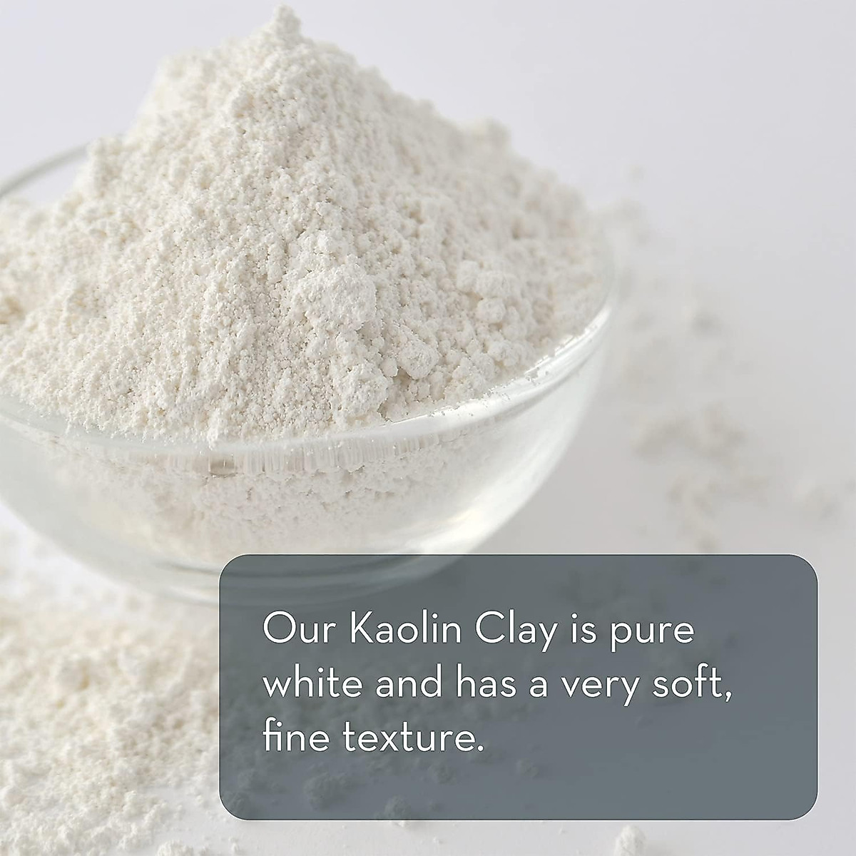Pure Body Naturals Kaolin Clay Powder, 100 g - Perfect for Natural DIY Skin Cleansers, Masks and Scrubs
