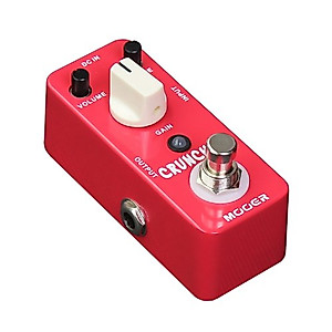 Mooer Cruncher, high gain distortion micro pedal
