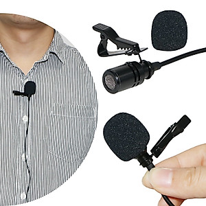 WinBridge Portable Collar Clip Microphone 3.5mm Audio Compatible with All WinBridge Voice Amplifiers S6
