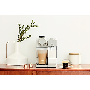 Nespresso Lattissima Touch Original Espresso Machine with Milk Frother by De'Longhi, White