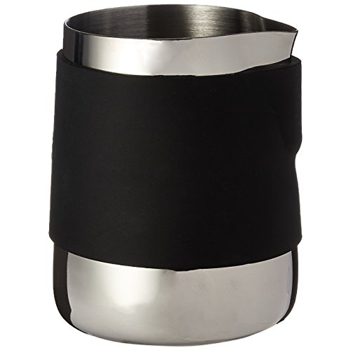 Rattleware Handle Free Stainless Steel Macchiato Pitcher - Perfect For Home, Cafe, Restaurant, Hotel, Office, Or Commercial Use - Steaming And Frothing Pitcher (12 Oz)