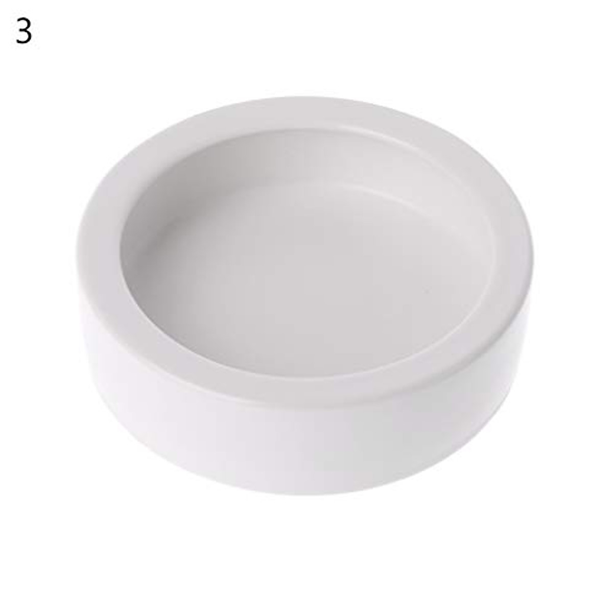 7haofang Ceramics Reptile Feeder Water Food Dish Feeding Bowl Turtle Lizard Snake Basin