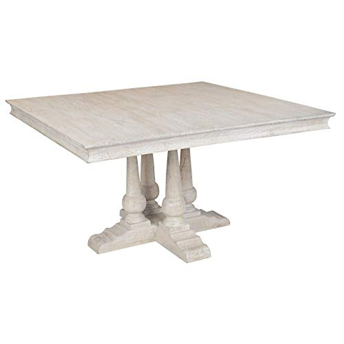 Kosas Home Beverly Dining Tables, Antique White Finish
