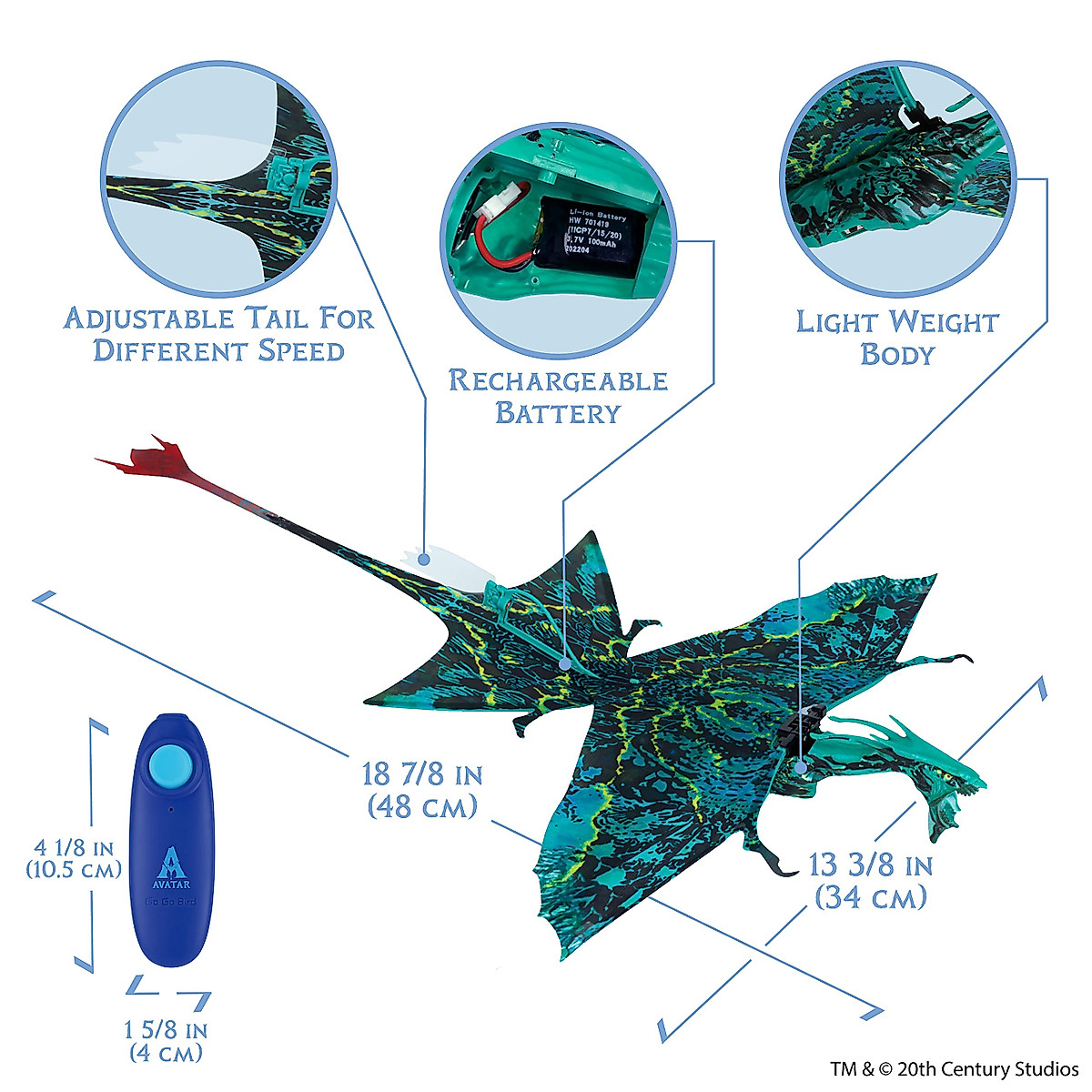 Zing Avatar Banshee - Remote Control Flying Mini Drone-Tech Toy - Great Starter RC Toy for Boys and Girls (Classic - Green)