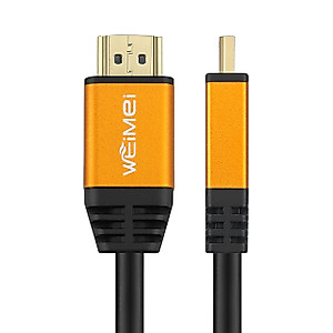 WEIMEI 100 Feet 4K HDMI Cable 2.0 HDMI Cord 100ft with IC Booster Support 4K@60Hz UHD 2160P Ethernet 3D ARC with Gold-Plated Connector and Bare Copper Conductor (from 6ft to 100 ft for Choices)