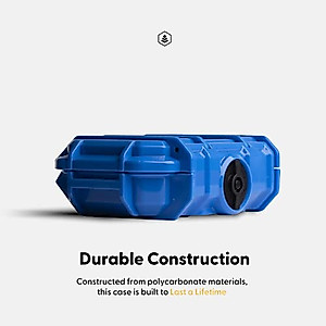 Evergreen 52 in Ear Monitor Protective Case for IEM -Waterproof/USA Made - Suitable for KZ ZS10/ZS10 Pro/ZSN/ZST/AS10/AS16/Sure SE215-CL/SE201-K