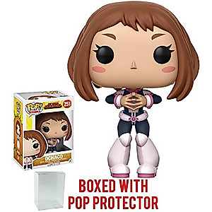 Funko POP My Hero Academia - Ochaco Pop! Vinyl Figure (Bundled with Compatible Pop Box Protector Case), Multicolor, 3.75 inches