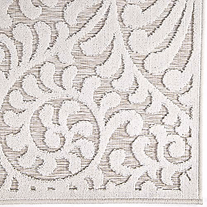 My Texas House by Orian Bluebonnets Area Rug, 1'11" x 7'6", Natural Driftwood