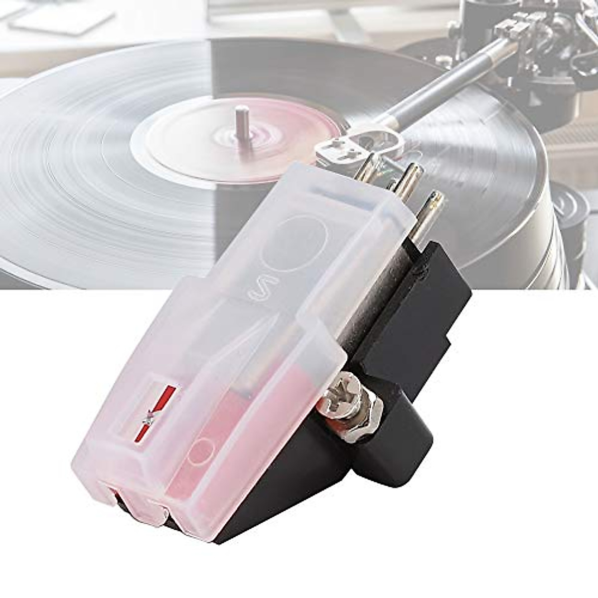 Phonograph Stylus Needle, Electromagnetic Dual Moving Magnet Stereo Vinyl Record Player Stylus Needle, Stylus Needle for Vinyl Record Player