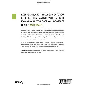 Foundations: A 260-Day Bible Reading Plan for Busy Believers (Journal) by Robby Gallaty (2015-11-01)