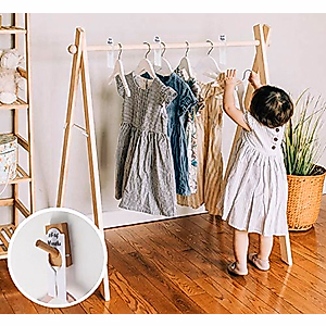 Lemonfilter 12 Pack Baby Wardrobe Dividers Plastic Nursery Closet Dividers Clothing Rack Dividers for Organize Baby's Clothes (White)