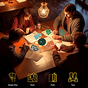 Exit: The Haunted Roller Coaster | Exit: The Game - A Kosmos Game from Thames & Kosmos | Family-Friendly, Card-Based at-Home Escape Room Experience for 1 to 4 Players, Ages 10+