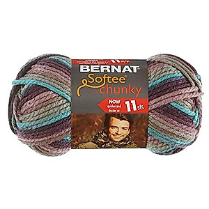 Bernat Softee Chunky Ombre Yarn (6-Pack) Shadow 161129-29121