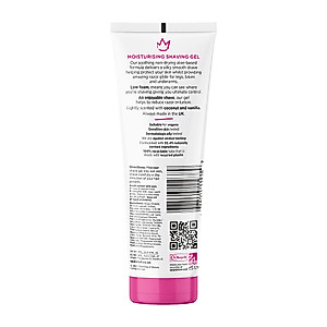 Queen of Ooh la la! Sensitive Moisturising Coconut and Vanilla Shaving Gel For Women 150ml QUAD PACK