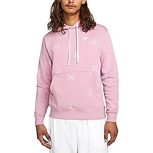 Nike Sportswear Club Pullover Hoodie (as1, alpha, l, regular, regular, Orchid, Large)