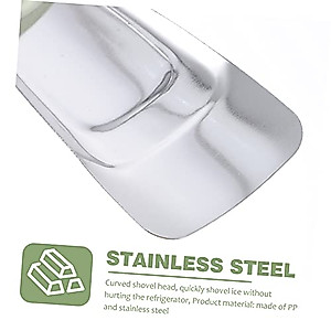 Yardwe 6 pcs Refrigerator Frost Removal Shovel Kitchen Gadget Kitchen Items for Home Fridge ice Removal Shovel Fridge deicing Scraper Windows Cleaning Tools car Cleaning Tools ice Crusher