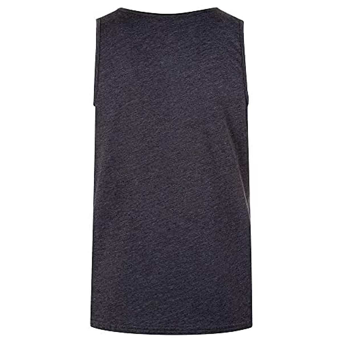 Hurley mens One and Only Graphic Tank Top T Shirt, Black Heather Noise Aqua, X-Large US