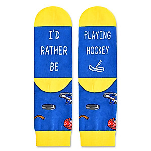 HAPPYPOP Hockey Gifts For Kids Boys Girls - Gifts For Kids Boys Girls 7-9 Years, Gifts For Hockey Players Lovers, Field Ice Hockey Socks