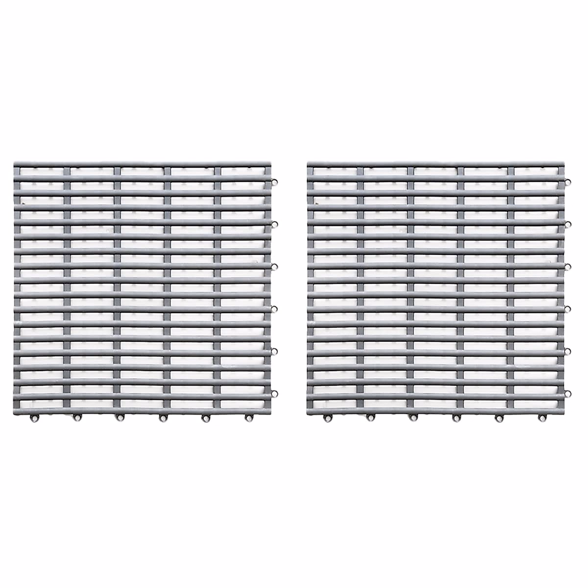 2pcs Carpet Waterproof Bath Mat Hydrophobic Floor Tile Mat PVC