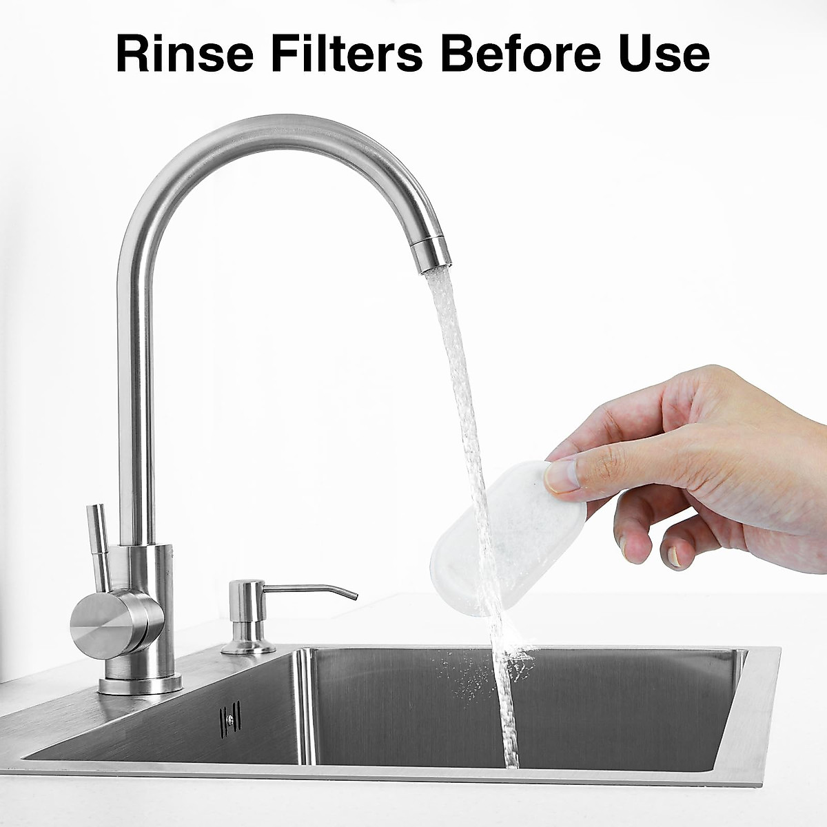 BENCMATE Cat Water Fountain Accessories - Filters 4 pcs