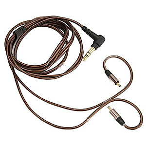 Earphone Replacement Audio Upgrade Cable for IRock A8, Gold Plated 3.5mm Plug Lossless OFC Earbuds Upgrade Wire, 1.2m/3.9ft