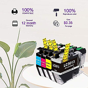 TengSheng Compatible Ink cartridges Replacement for Brother LC3013 LC-3013 LC3011 LC-3011 Compatible with Brother MFC-J491DW, MFC-J690DW, MFC-J895DW, MFC-J497DW Printer (2BK 1C/M/Y 5PK)