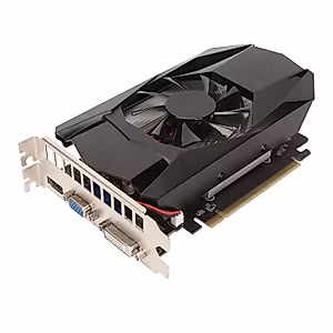 HD7670 4GB GDDR5 Graphics Card For AMD, HDMI+VGA+DVI Desktop Computer Graphics Card for DirectX 11, PCI Express X16 Video Card with Cooling Fan