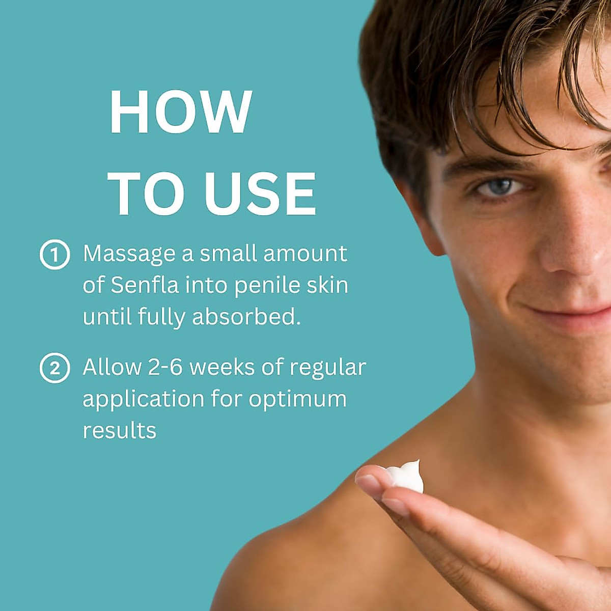 Man1 Senfla: Restore Penile Sensation. Formulated for Men Who Have Experienced Diminished Sensitivity. Enhance and Maintain Penis Feeling and Bring Back The Spark in Your Life