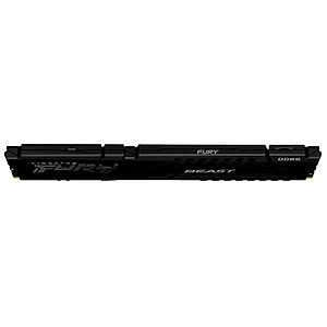 Kingston Technology Kingston Fury Beast 16GB 5600MHz DDR5 CL40 DIMM Single Module Desktop Memory KF556C40BB-16 Black