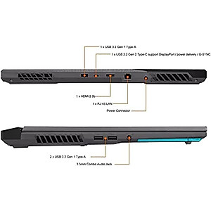 ASUS ROG Strix 15.6" FHD 144Hz Gaming Laptop Newest, 8 Cores AMD Ryzen 7 4800H Beat i7-10750H, 24GB RAM 1TB SSD, GeForce RTX 3060, RGB Backlit Keyboard, WiFi 6, Win11 +CUE Accessories