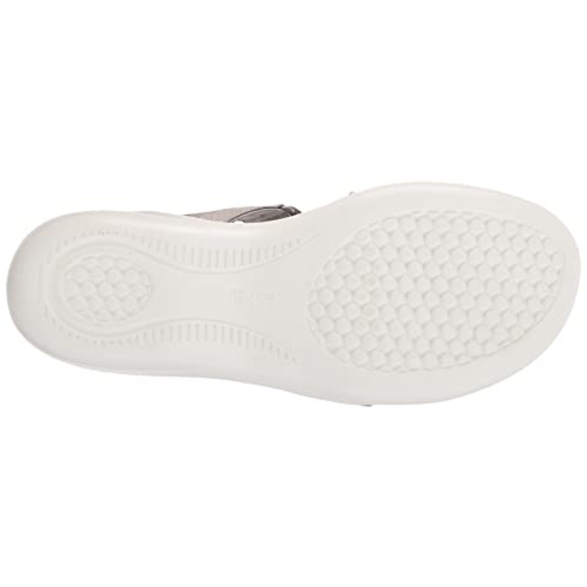 BZees Womens Carry On Slide Sandal Silver Smoke Camo Print 7.5 M