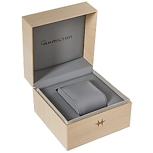 Hamilton Watch Khaki Aviation Converter Swiss Automatic Watch 42mm Case, Black Dial, Silver Stainless Steel Bracelet (Model: H76615130)