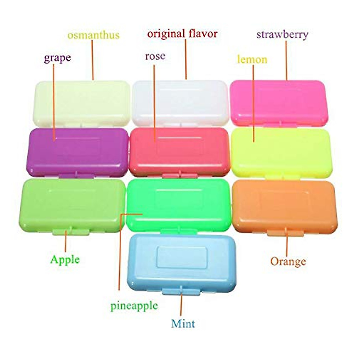 10 Box Orthodontic Wax,Bracket Brace Gum Irritation Dental Wax,Braces Wax,Best Sticking Wax