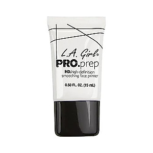 L.A. Girl PRO Prep HD High Definition Smoothing Face Primer, Assortment, 0.5 Fl Oz