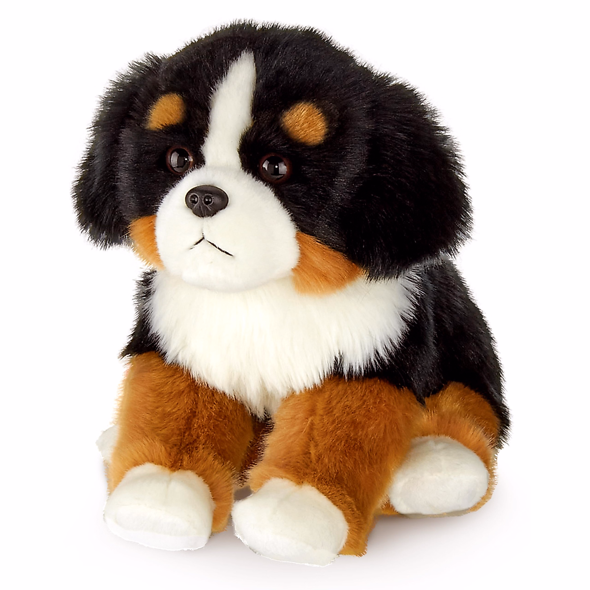 Bearington Bernie The Bernese Mountain Dog Stuffed Animal, 13 Inch Puppy Stuffed Animal