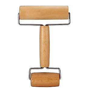 Dough Baker Roller Set Wooden Rolling Pin Baking Kitchen Utensils for Pastry,Tortilla, Pizza,Cookie and More(Type 1)