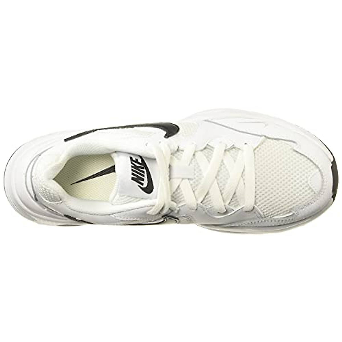 Nike Women's Air Max Fusion Sneaker White Black CJ1671-100 (White/Black, us_Footwear_Size_System, Adult, Women, Numeric, Medium, Numeric_9)